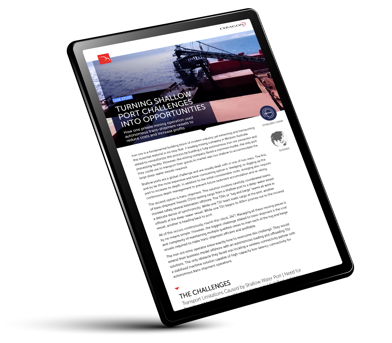 Case Study: Offshore Wireless Connectivity for Autonomous Transshipment ...