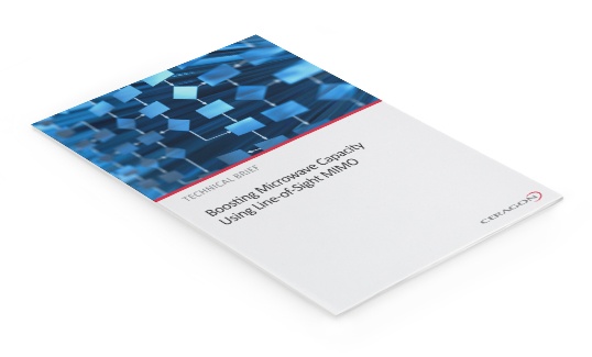 Boosting Microwave Capacity Using Line-of Sight MIMO