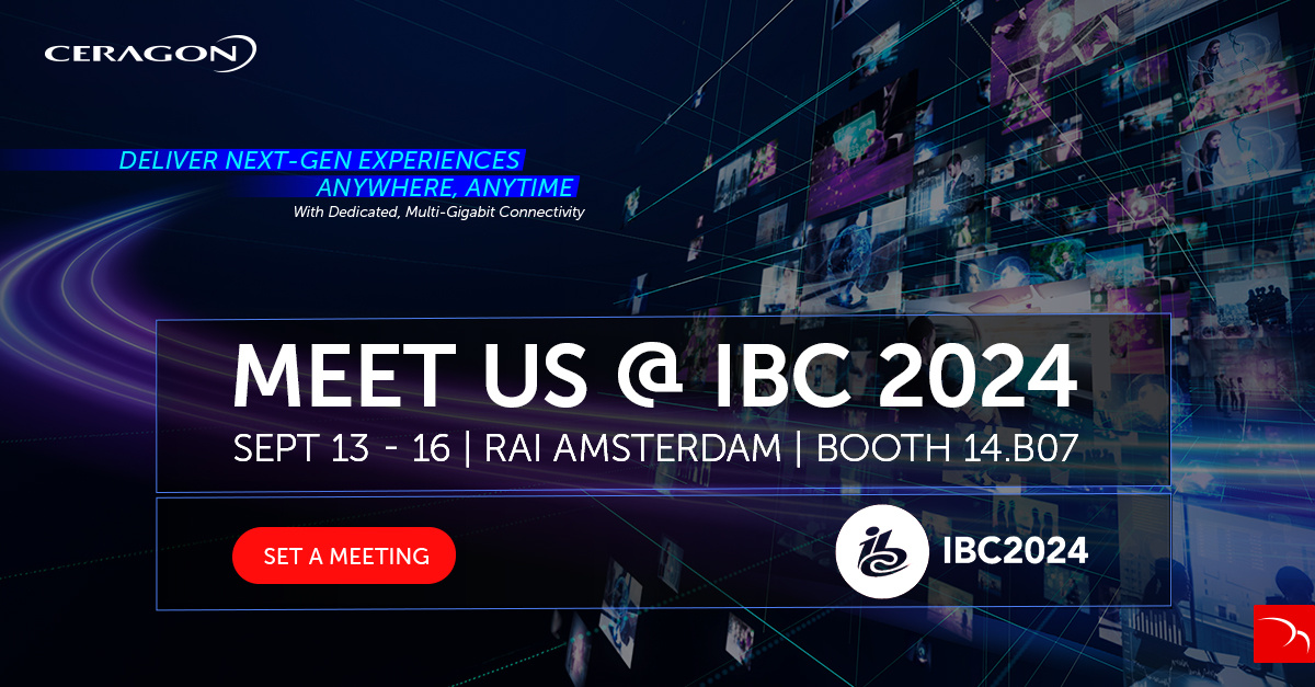 Meet Ceragon at the IBC 2024