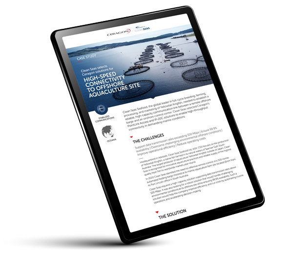 Case Study: Clean Seas Seafood Selects Ceragon Solutions for High-Speed ...